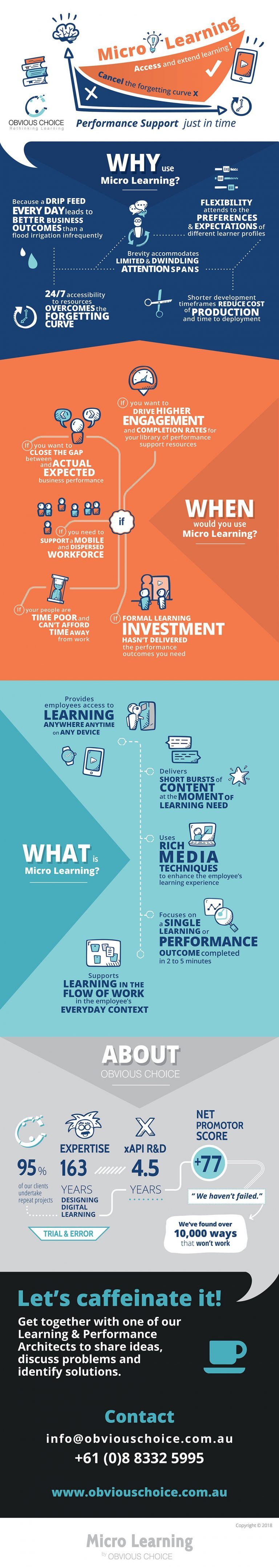 Microlearning: Performance Support That Counts Infographic - e-Learning ...