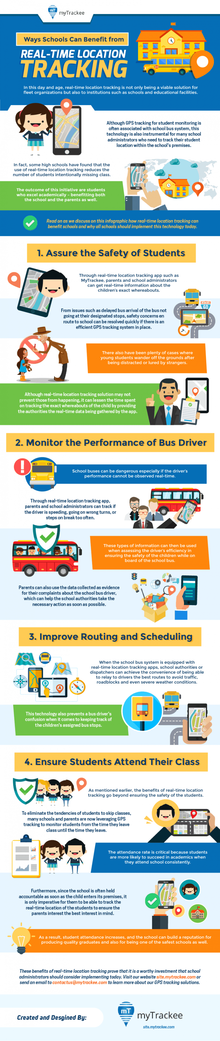Ways Schools Can Benefit From Real-Time Location Tracking Infographic ...